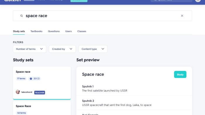 Quizlet - огляд сервіса | Вчимо | Vchymo.com